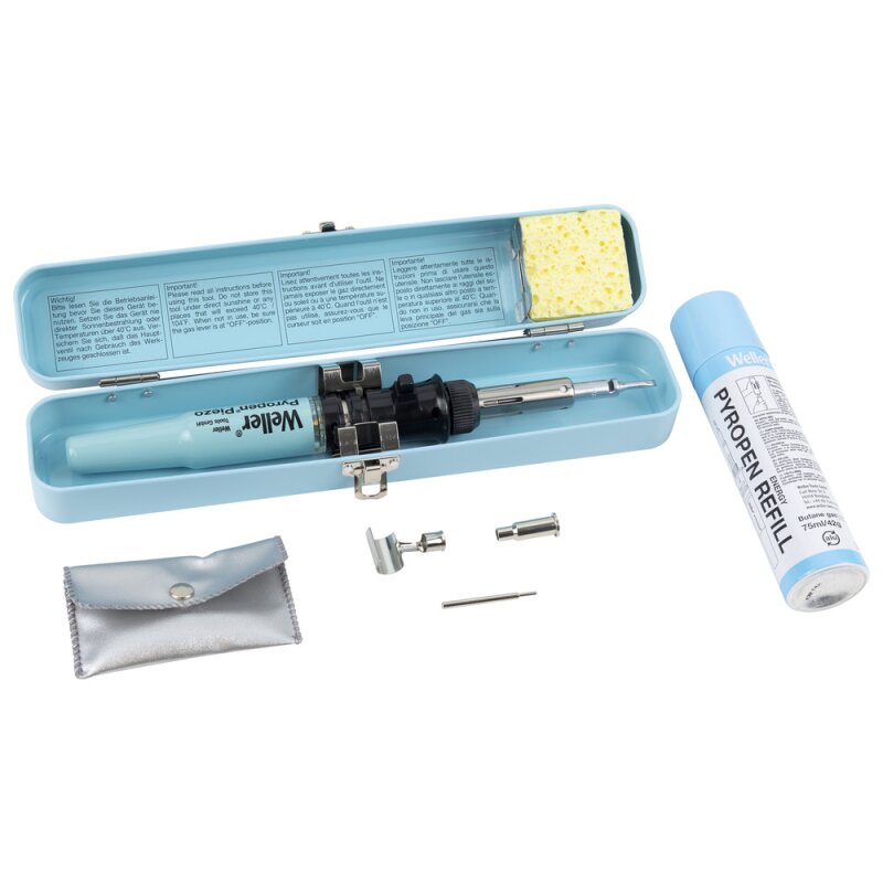 Weller Gaslötkolben Pyropen Piezo - PSE - Priggen Special Electronic ...